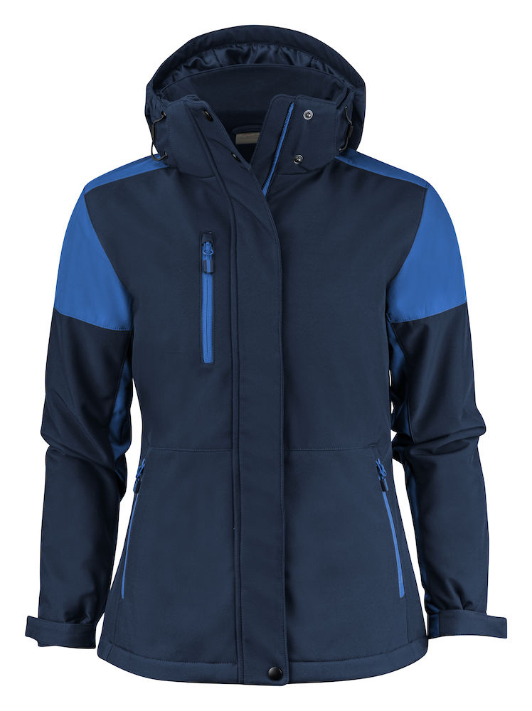 Two-tone insulated softshell Prime Padded Softshell Lady by Printer - Navy Blue - Blue ...